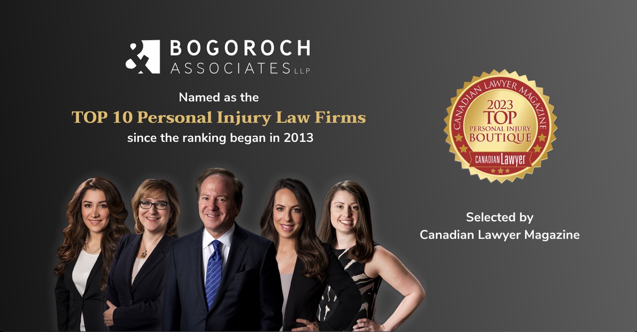 Ontario’s 2023 Top 10 Personal Injury Boutiques - Bogoroch & Associates LLP