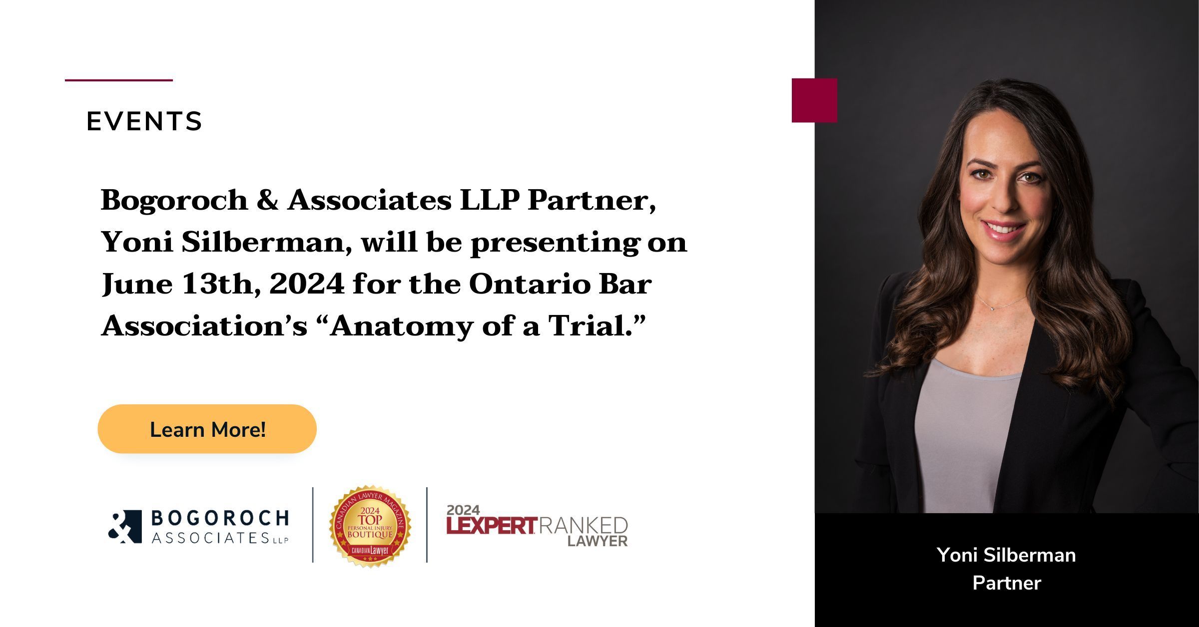 ANATOMY OF A TRIAL: TELLING YOUR TRIAL STORY - Bogoroch & Associates LLP